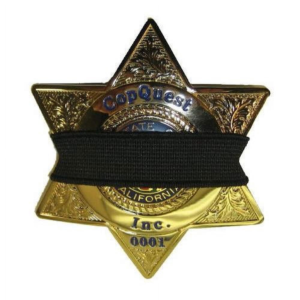 Badge Mourning Bands, Black, 5/8, 10 Pk - Walmart.com