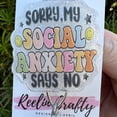 Badge Reel Sorry, My Social Anxiety ID Holder Retractable Nurse ...