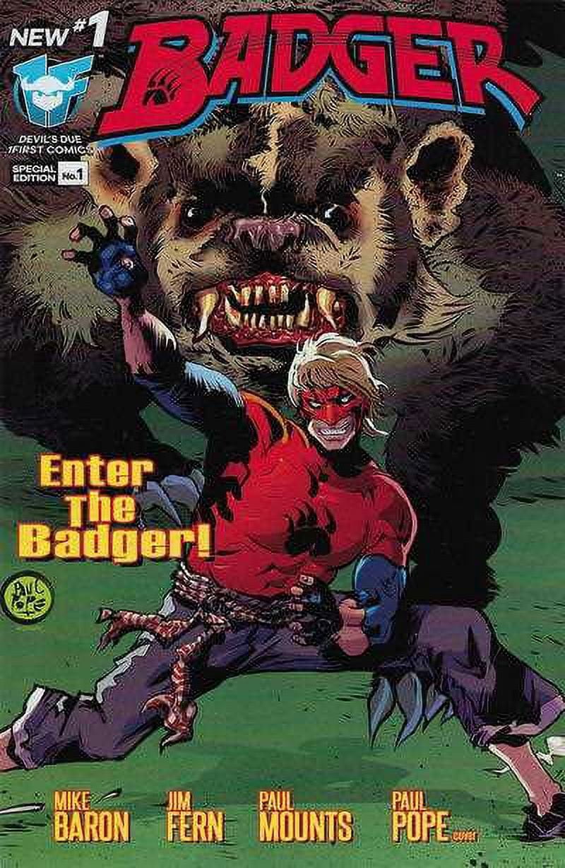 Badger (4th Series) #1A VF ; Devil's Due Comic Book - Walmart Business ...
