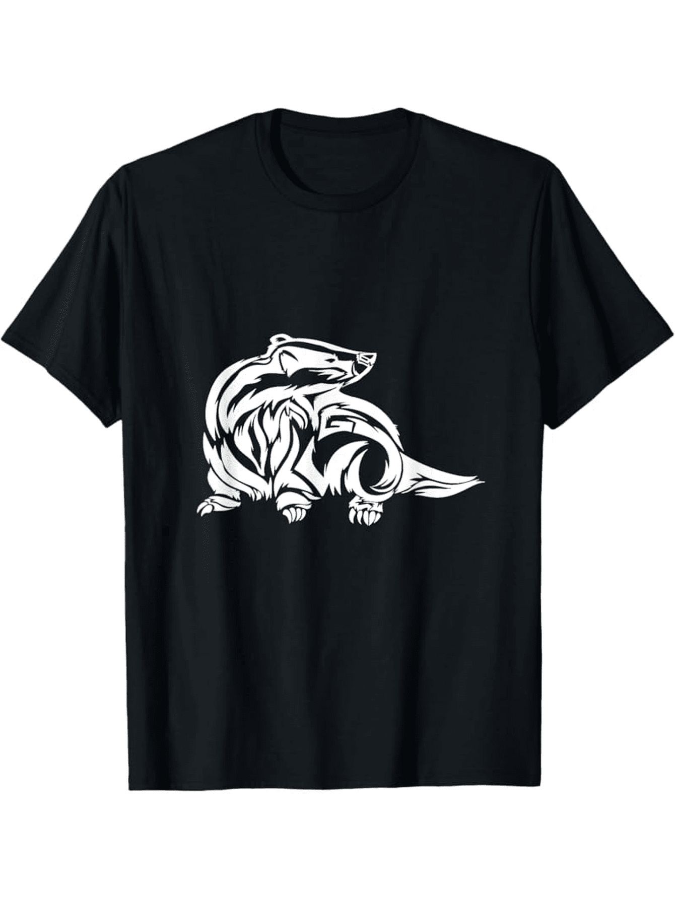 Badger Animal Graphic T Shirt for Men Vintage Wildlife - Walmart.com