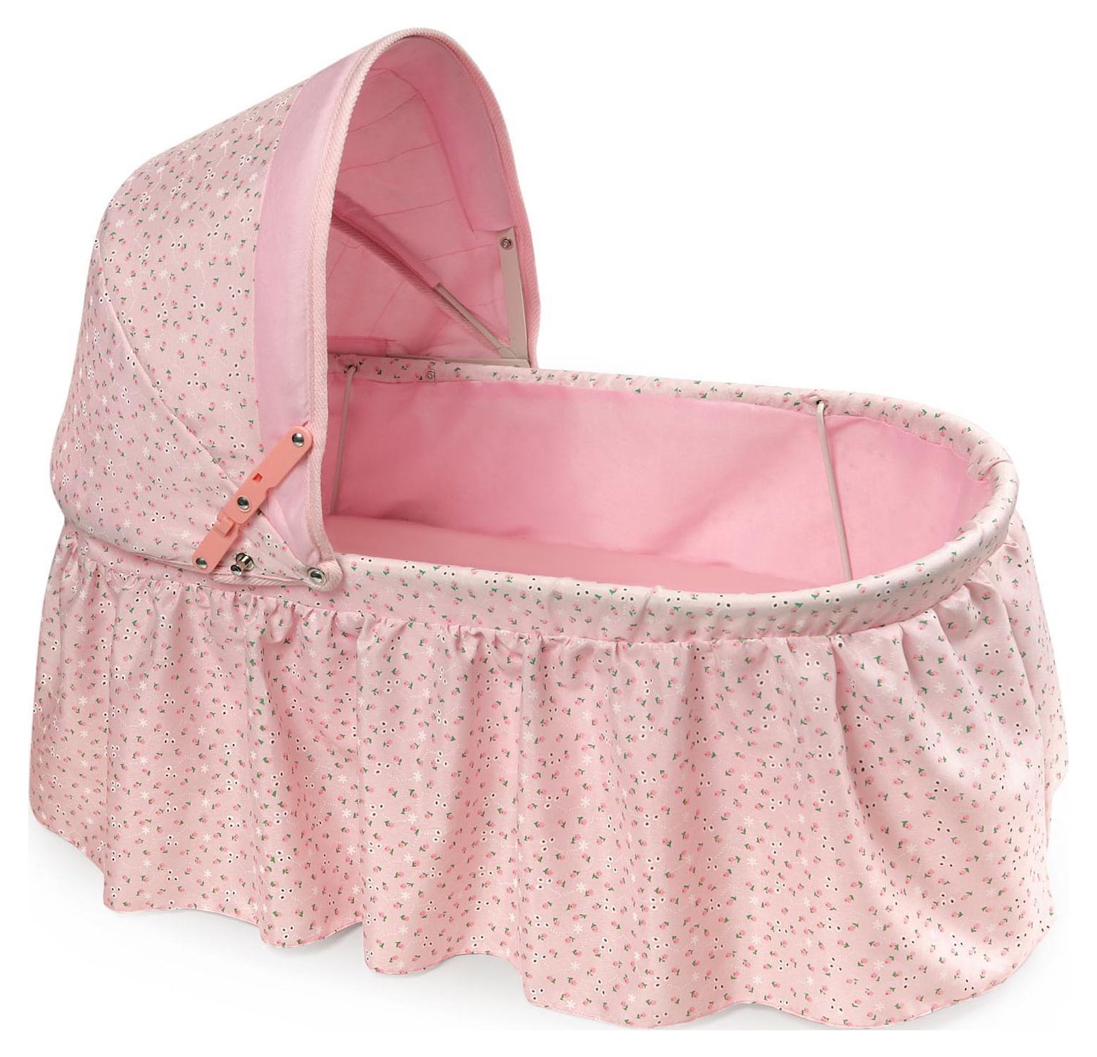 Badger Basket Foldable Doll Rocking Cradle with Hood for Dolls up to 22 ...