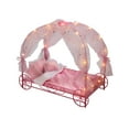 Badger Basket Royal Carriage Bed with Canopy, Bedding, LED Lights for ...