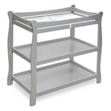 Badger Basket Sleigh Style Baby Changing Table - Gray - Walmart.com