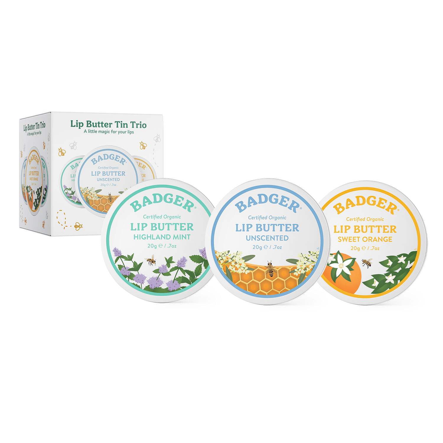 Honey House Naturals Lip Butter Lip Butter 0.15 Oz / 4.25g Mango for ...