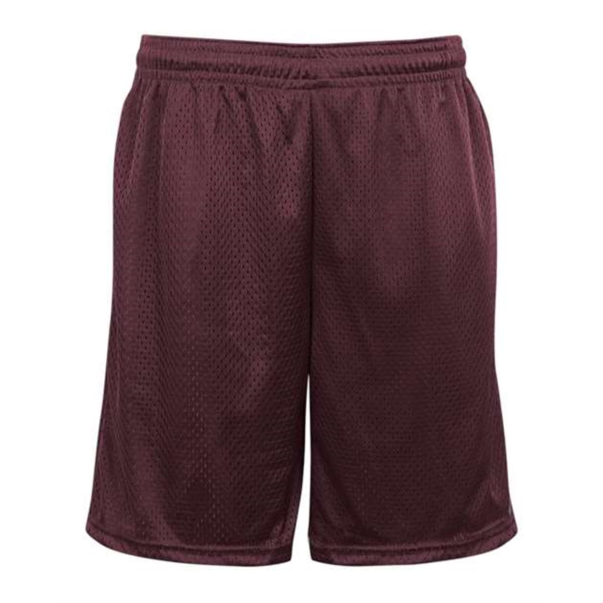 Badger Pro Mesh 9" Shorts with Pockets - Maroon, L - Walmart.com