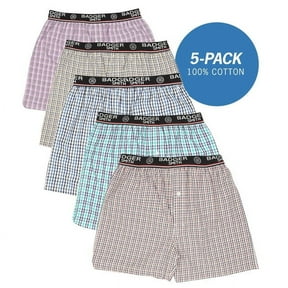 Badger Smith - Men's Boxer Shorts, Comfortable Cotton Boxers, 100% ...