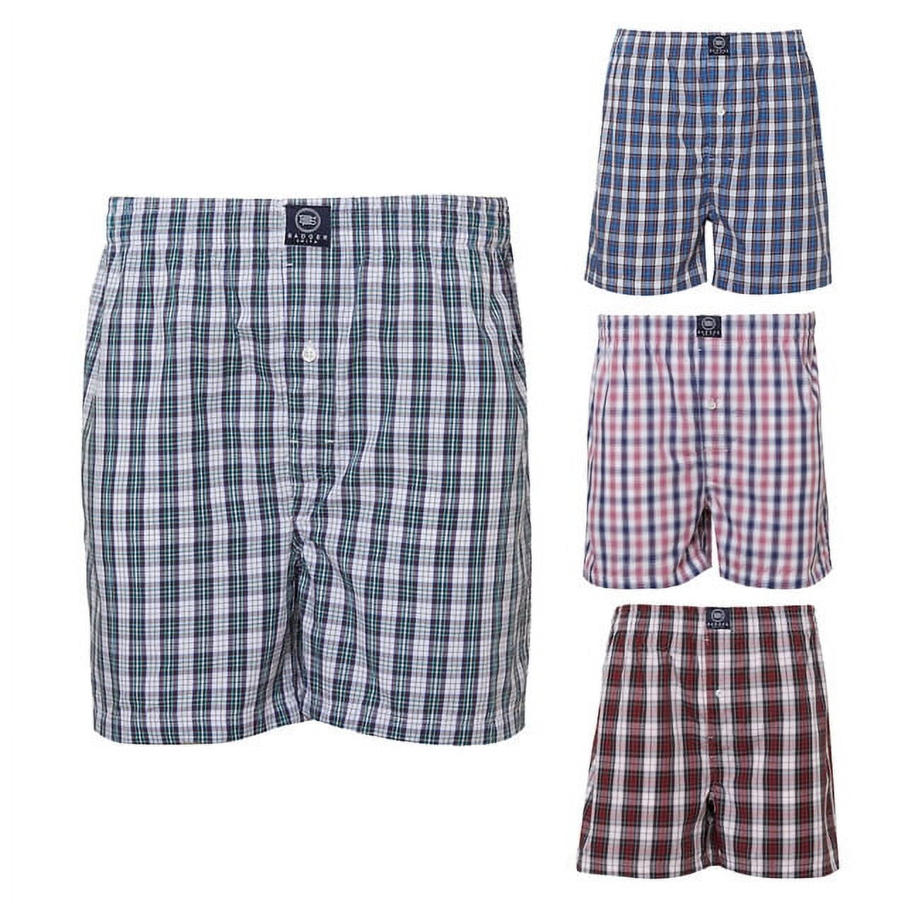 Badger Smith - Men's Boxer Shorts, Comfortable Cotton Boxers, 100% ...