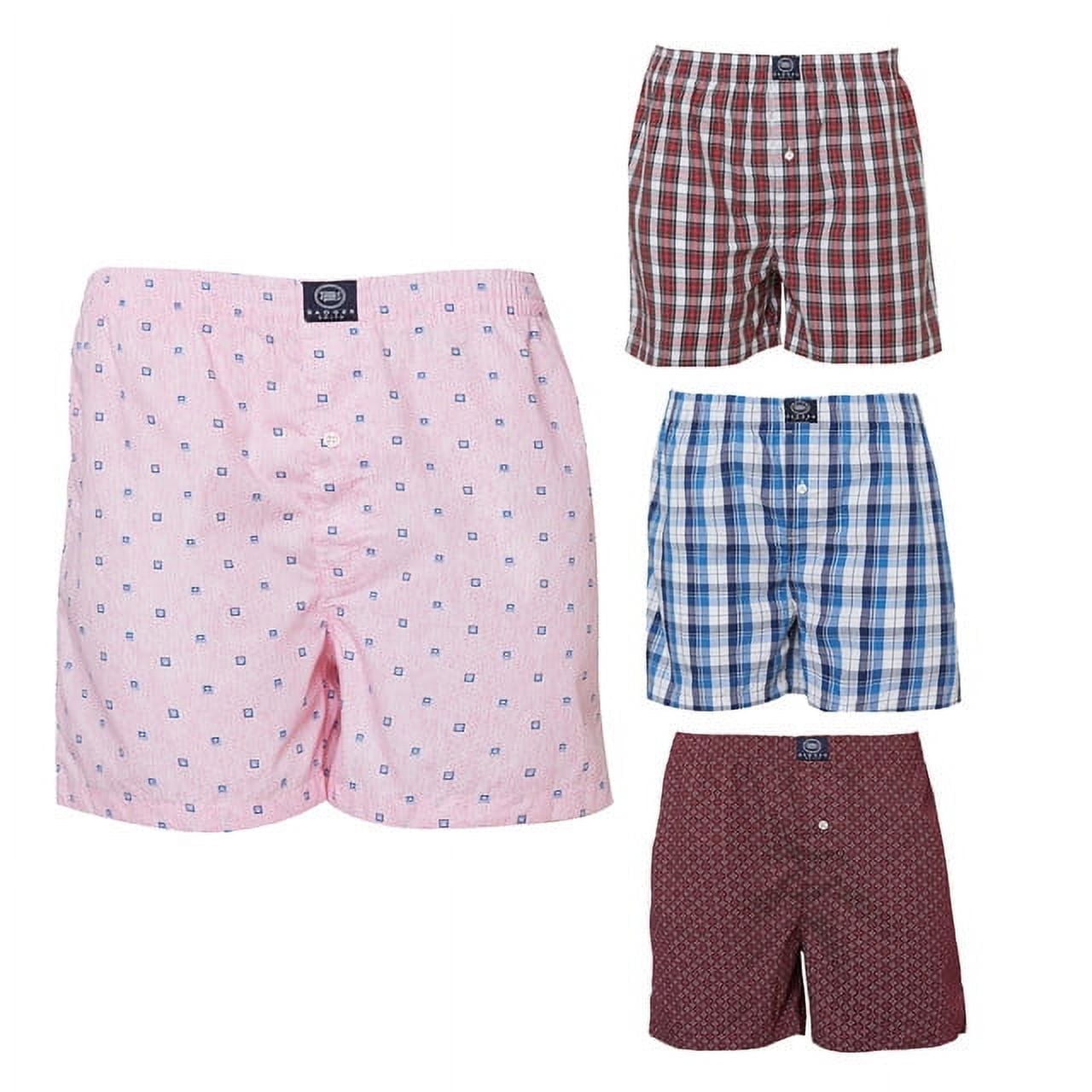 Badger Smith - Men's Boxer Shorts, Comfortable Cotton Boxers, 100% ...