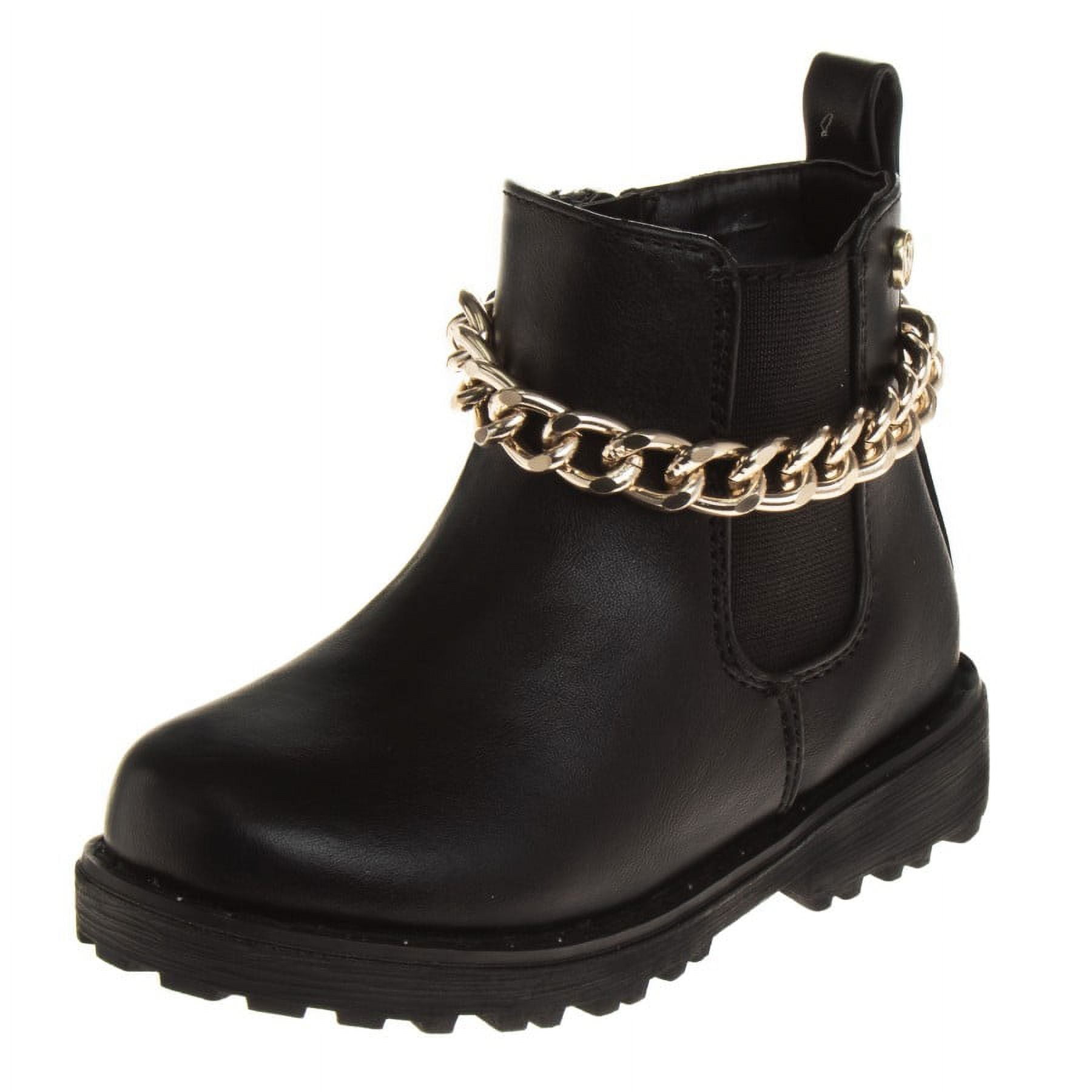 Badgley Mischka Toddler Girls' Winter Fashion Boots - Black, 11 ...