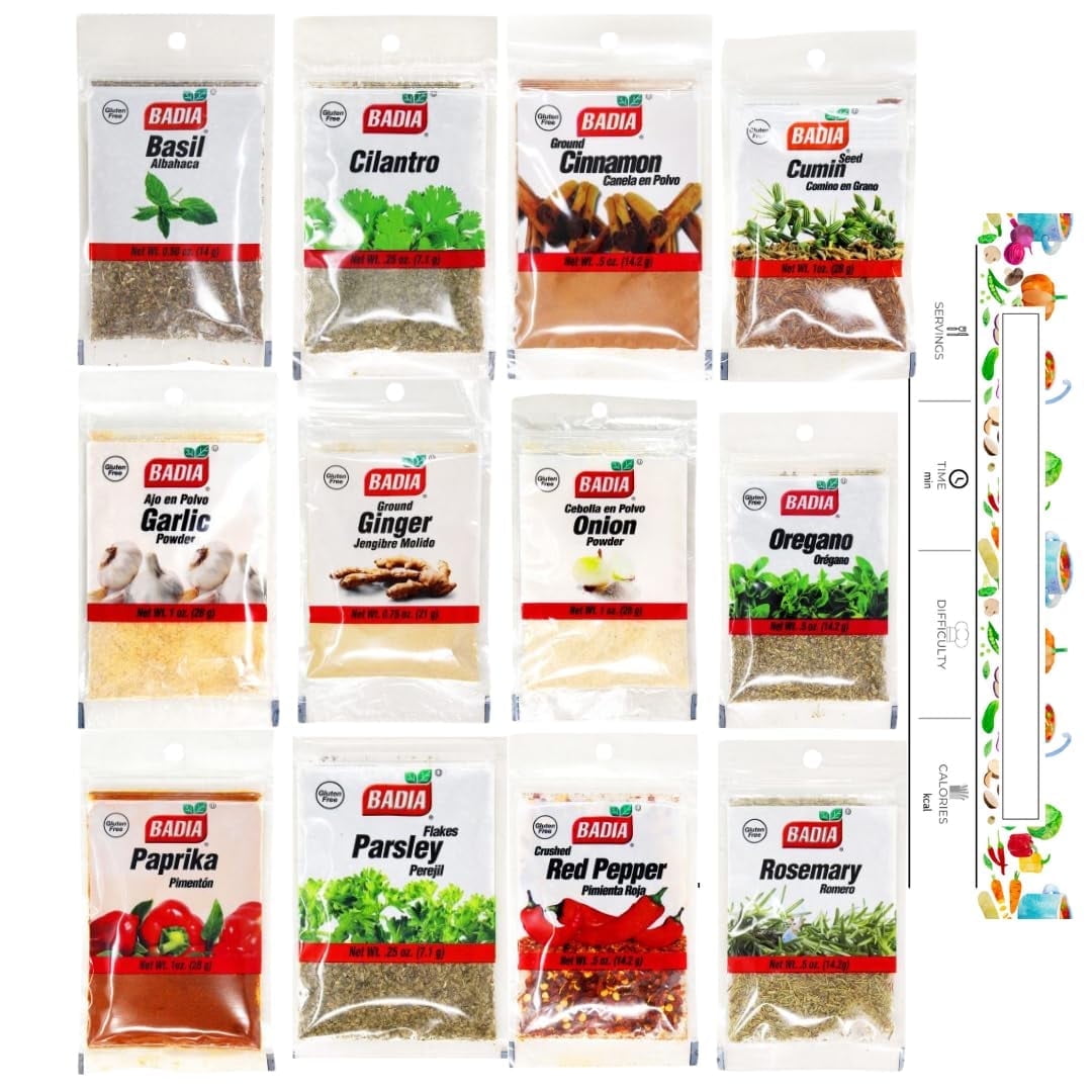 Badia 12 Spice Envelope Variety Pack - Walmart.com