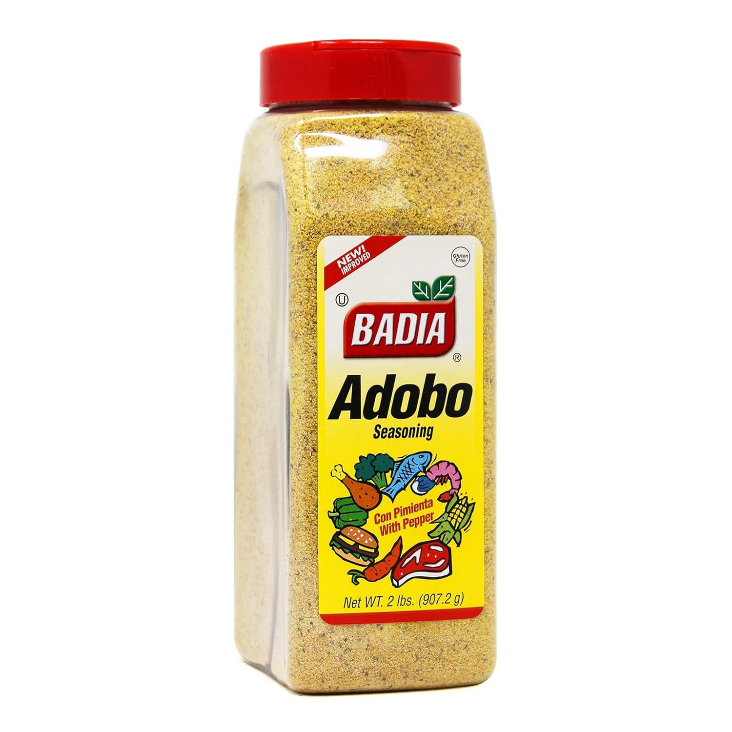 Badia Adobo All-Purpose Latin Seasoning Blend, 2 Pound – Smoky, Spicy ...