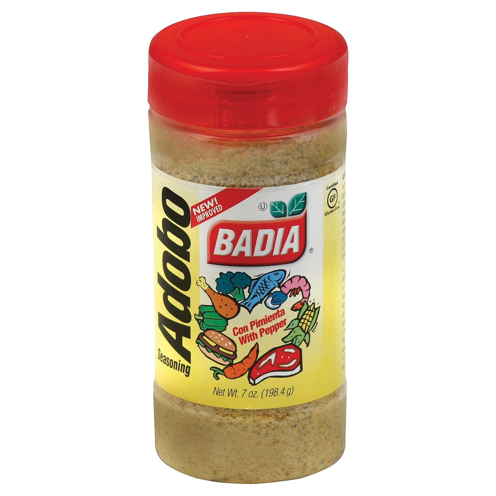 Badia Adobo Seasoning with Pepper, 7 oz BSL1 - Walmart.com