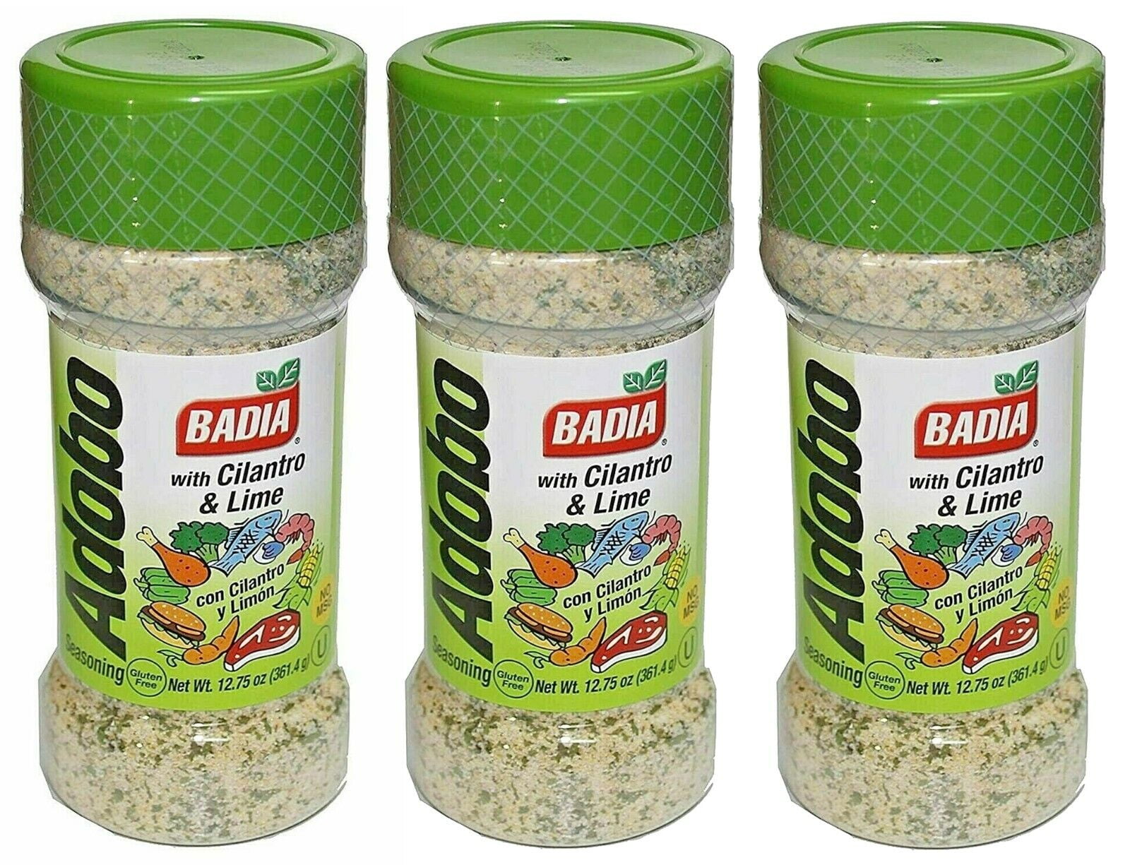 Badia Adobo with Cilantro & Lime 12.75 oz (Pack of 3) - Walmart.com