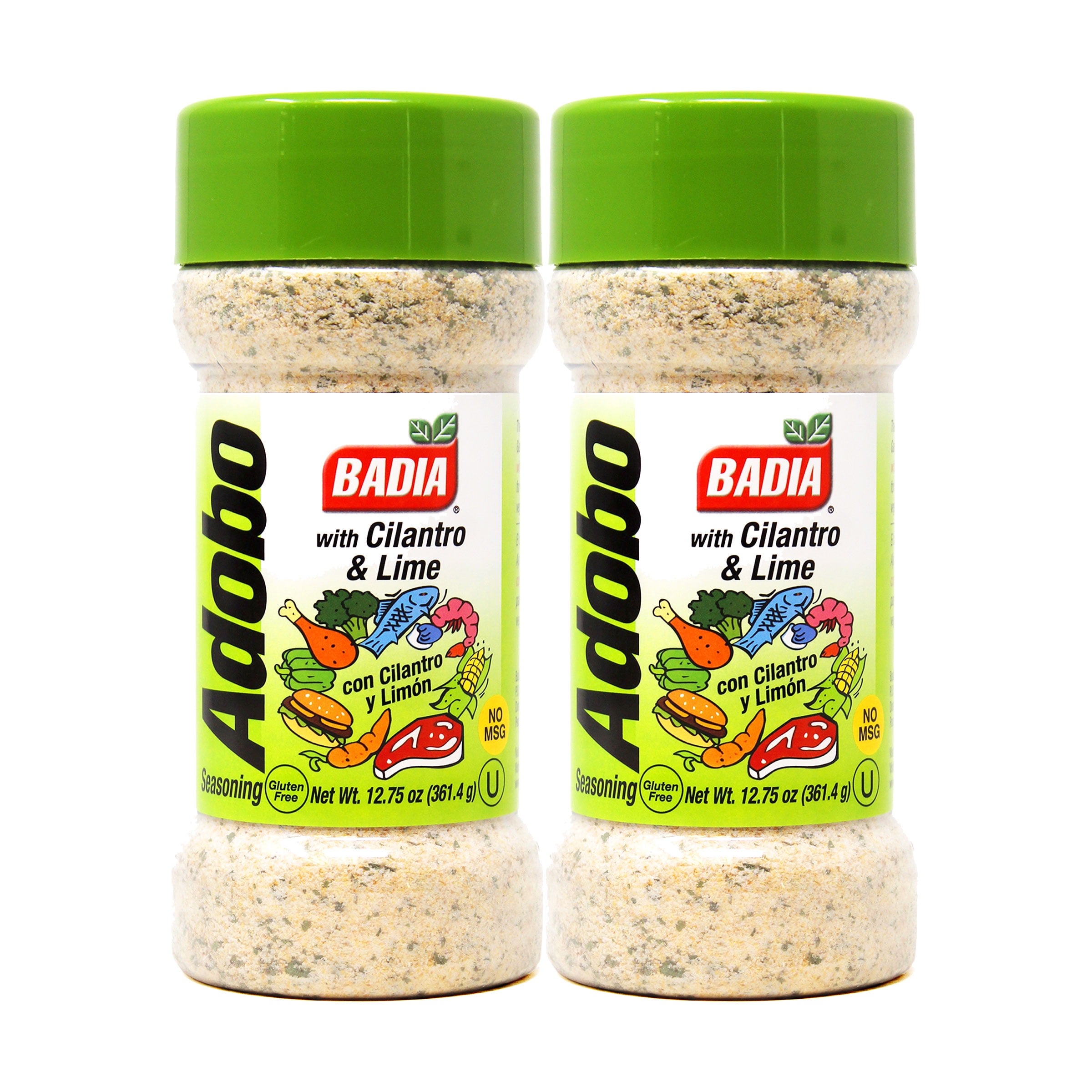 Badia Adobo with Cilantro and Lime, 12.75 oz - Palatize Pack of 2 ...