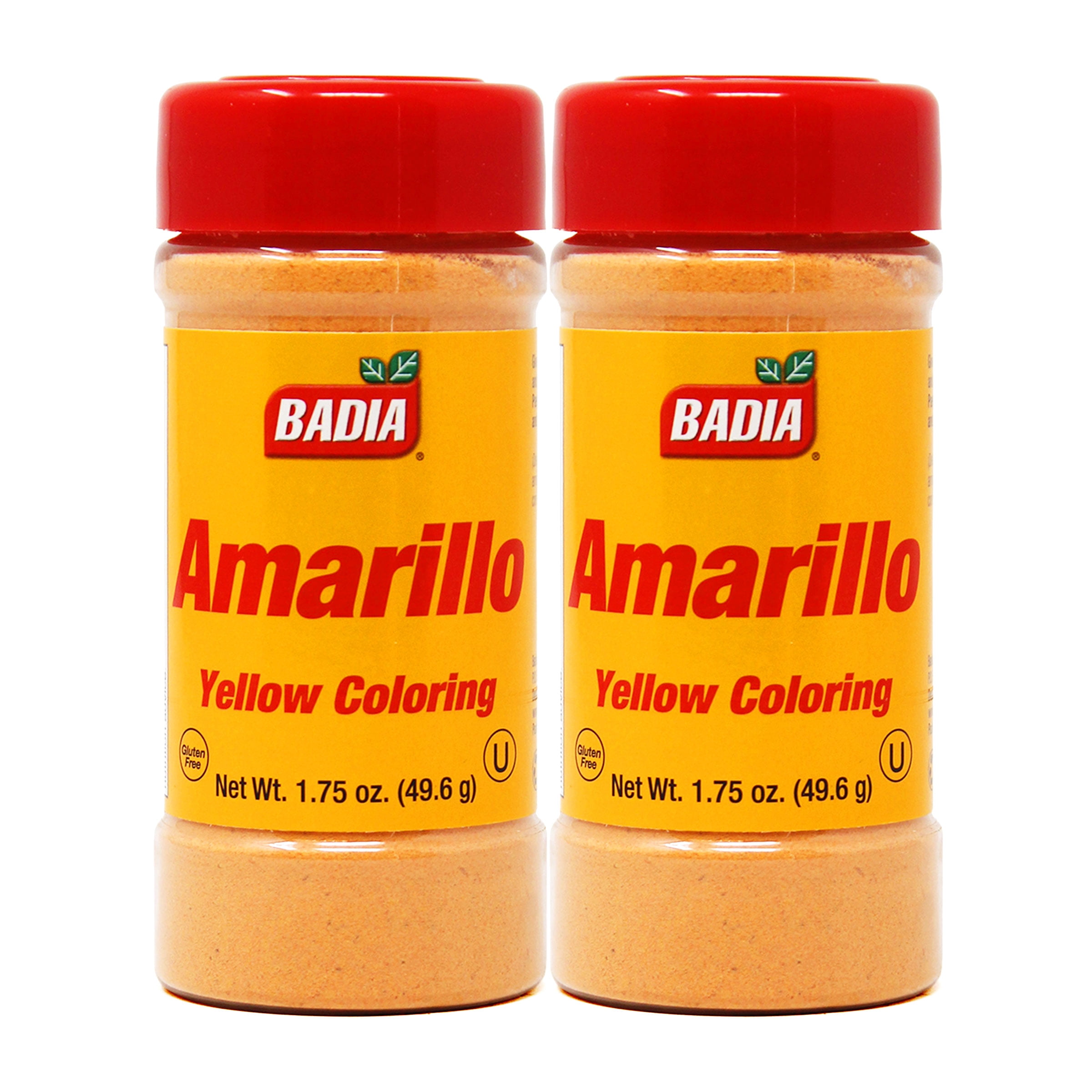 Badia Amarillo Yellow Coloring, 1.75 oz - Palatize Pack of 2 - Walmart.com