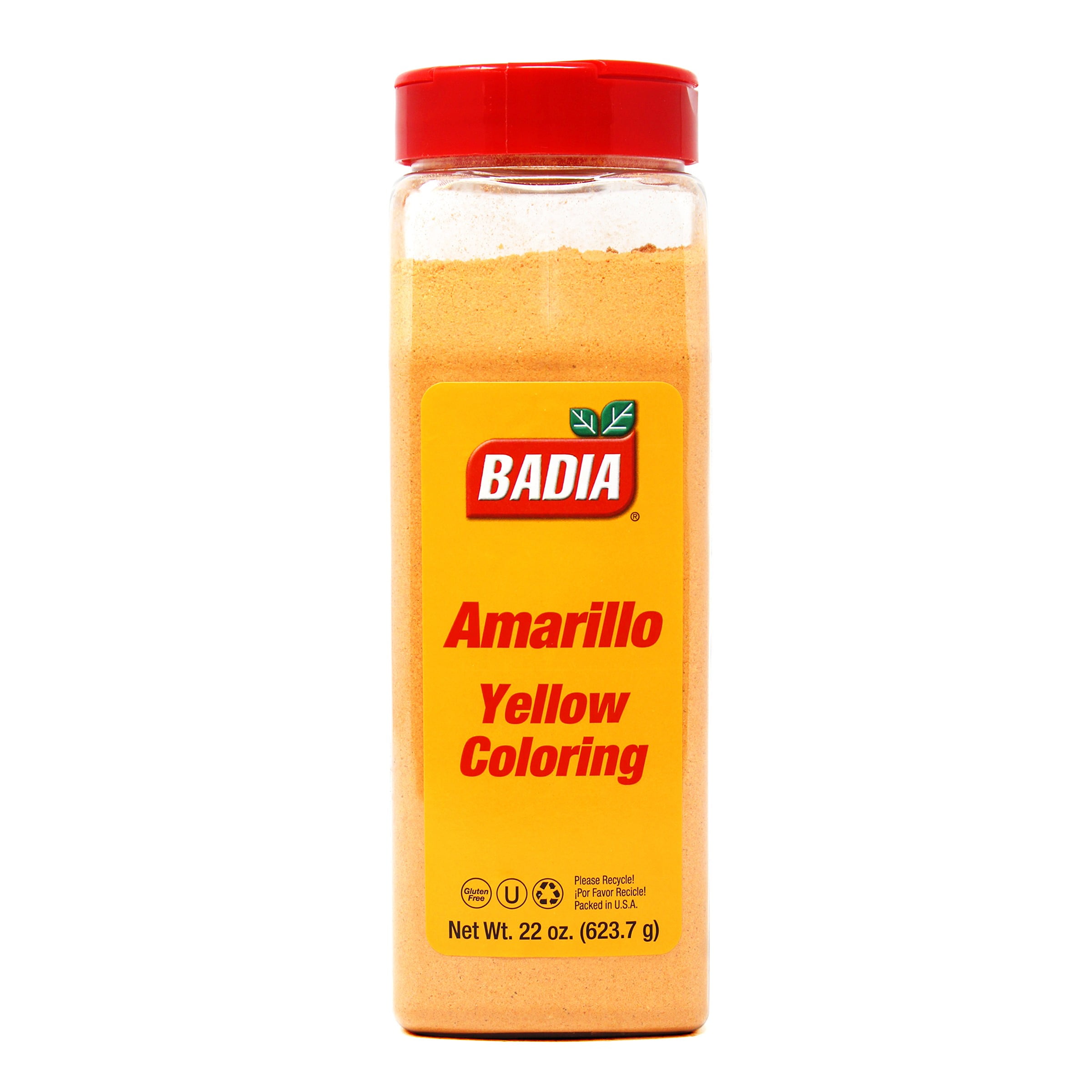 Badia Amarillo Yellow Coloring Powder, 22 oz Bottle - Walmart.com