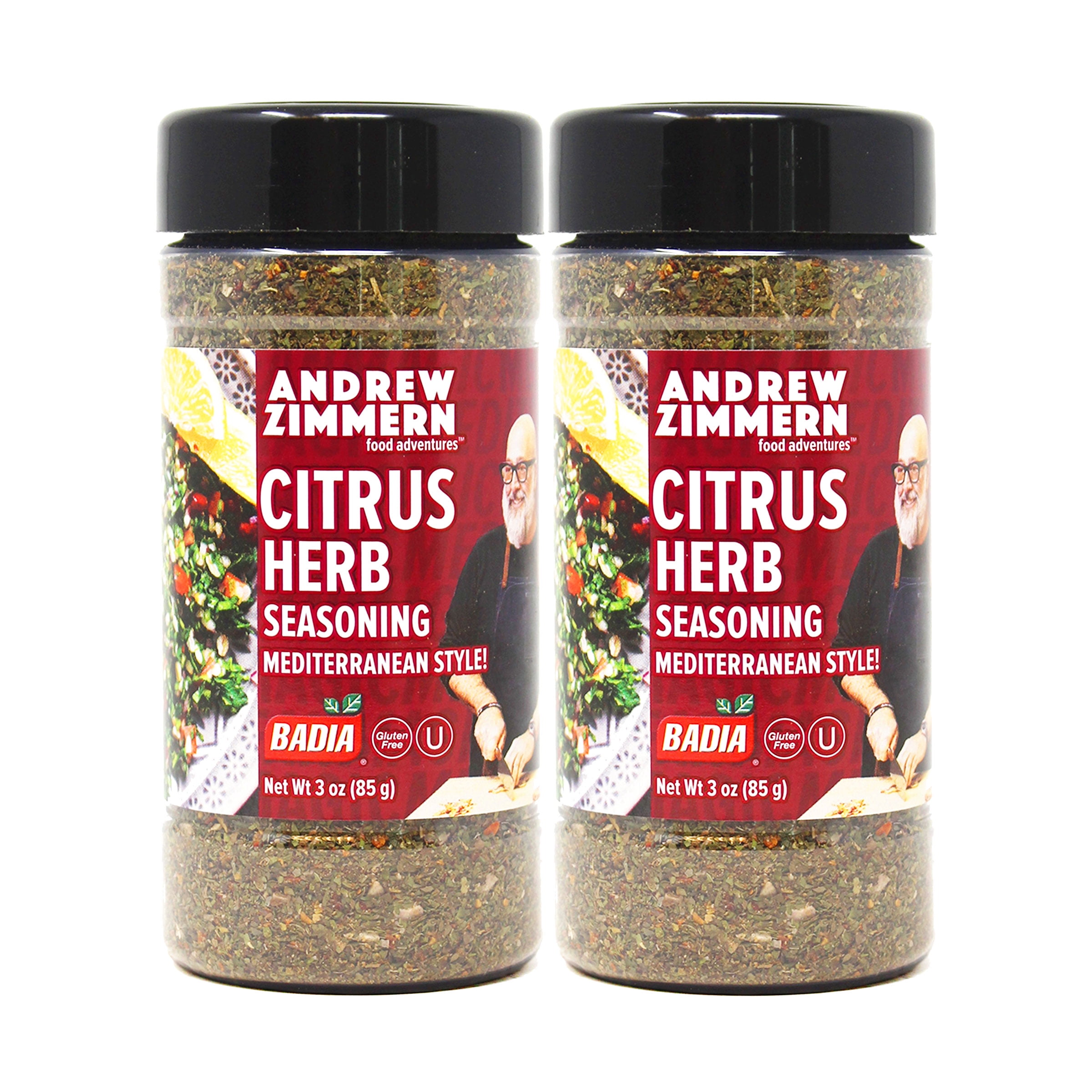 Badia Andrew Zimmern Citrus Herb Seasoning, Mediterranean Style, 3 oz ...