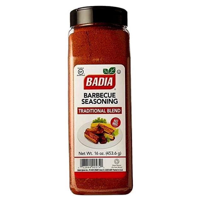 Badia Barbecue Seasoning Traditional Blend, 16 oz - Walmart Business ...