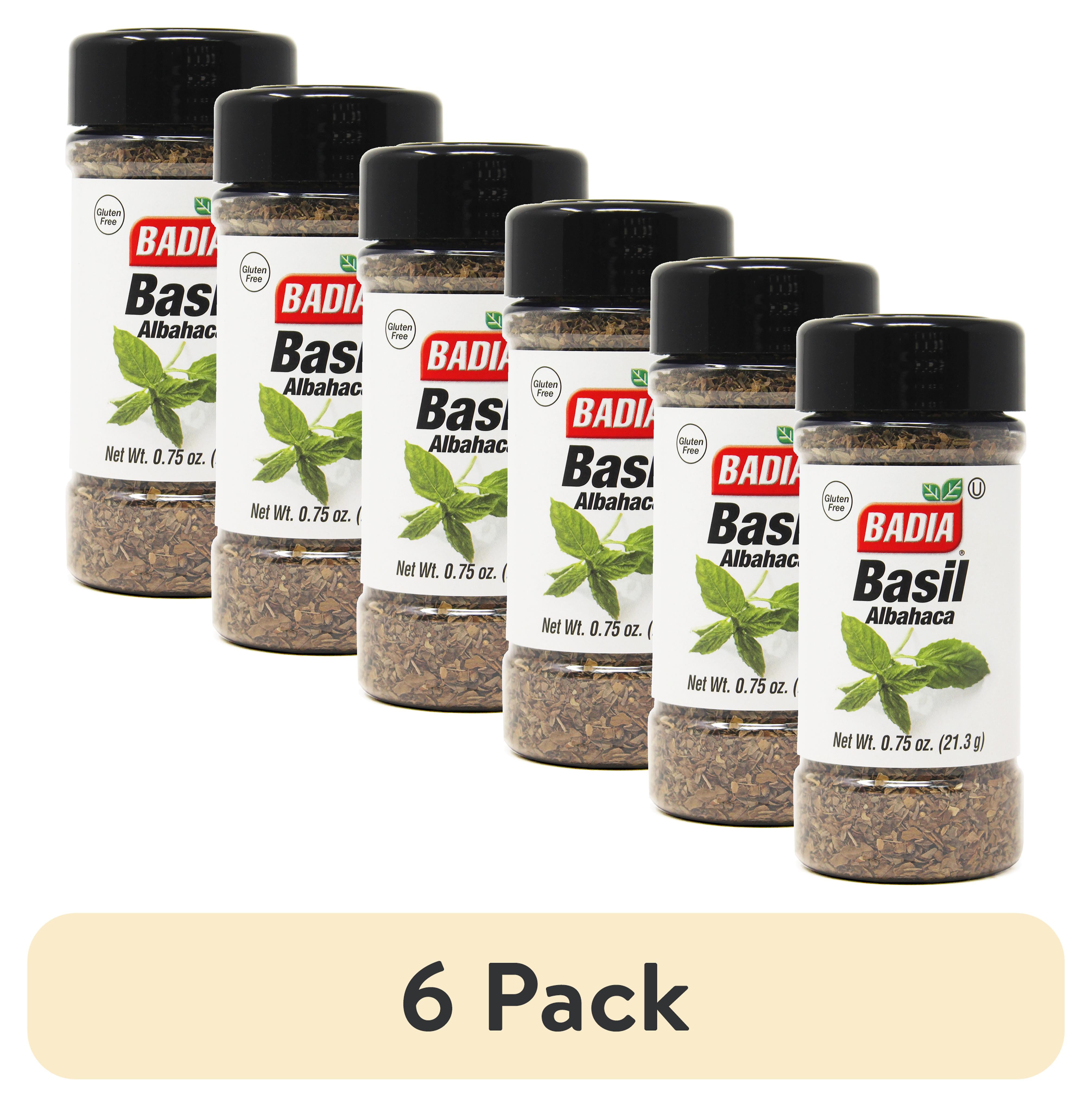 (6 pack) Badia Basil Sweet, Bottle - Walmart.com