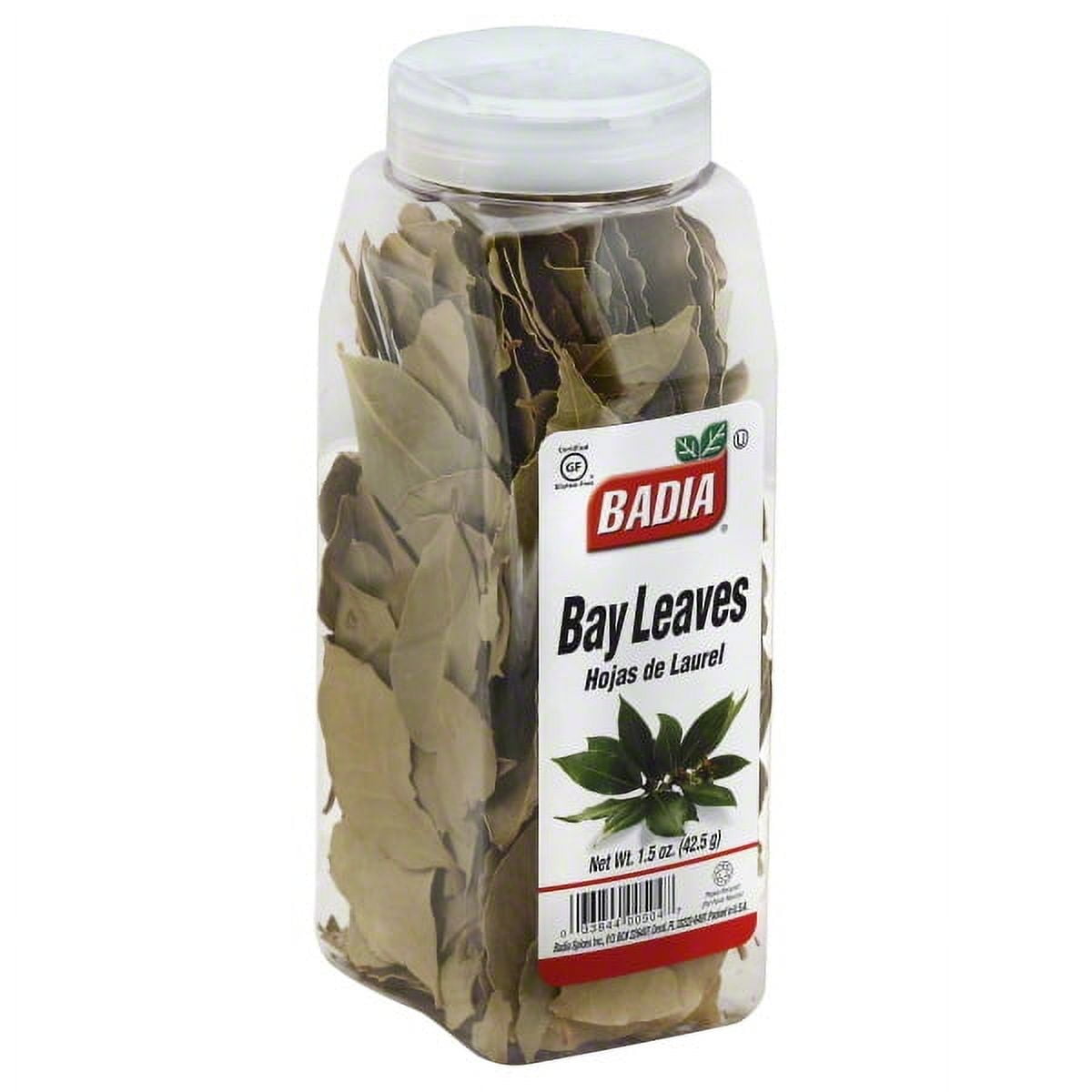 Badia Spice Dry Leaf - Whole Bay Leaves Bottle, 1.5 oz - Walmart.com