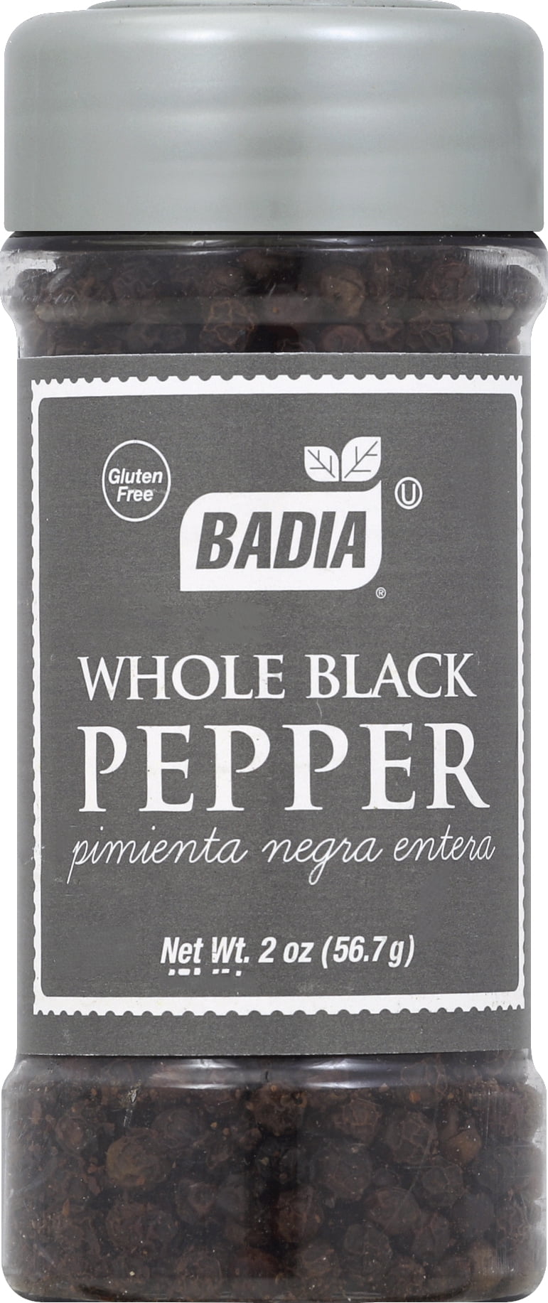 Badia Black Pepper Whole 2 oz - Walmart.com