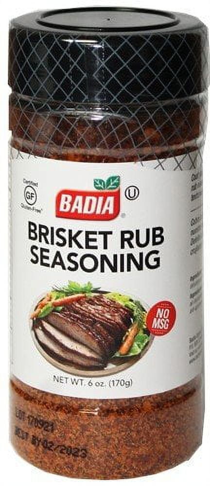 Badia Brisket Rub Seasoning 6 oz. | Gluten Free | No MSG - Walmart.com
