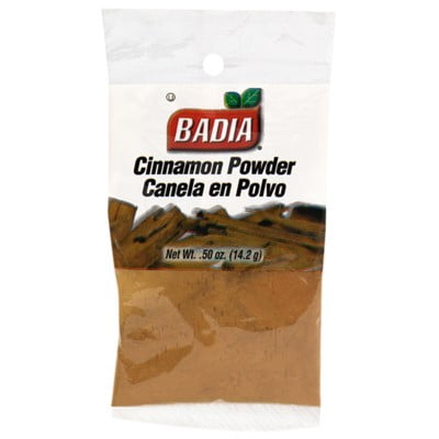 Badia Ground Cinnamon Spice Seasoning Powder, Bottle - Walmart.com
