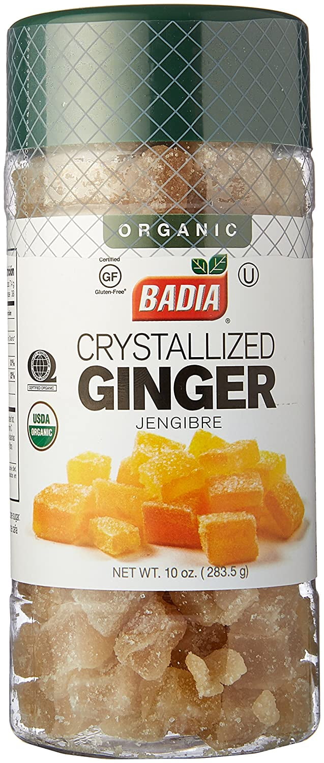 Badia Crystallized Ginger 10 Oz Pack Of 3 - Walmart.com
