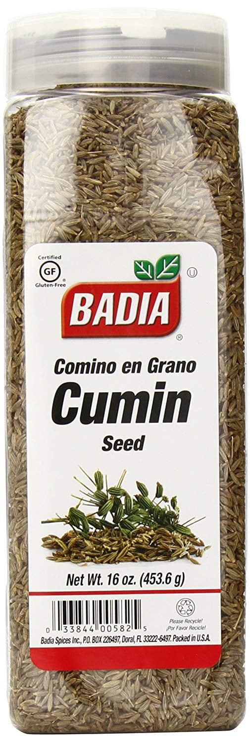 Badia Cumin Seed Whole, 16 Ounce - Walmart.com