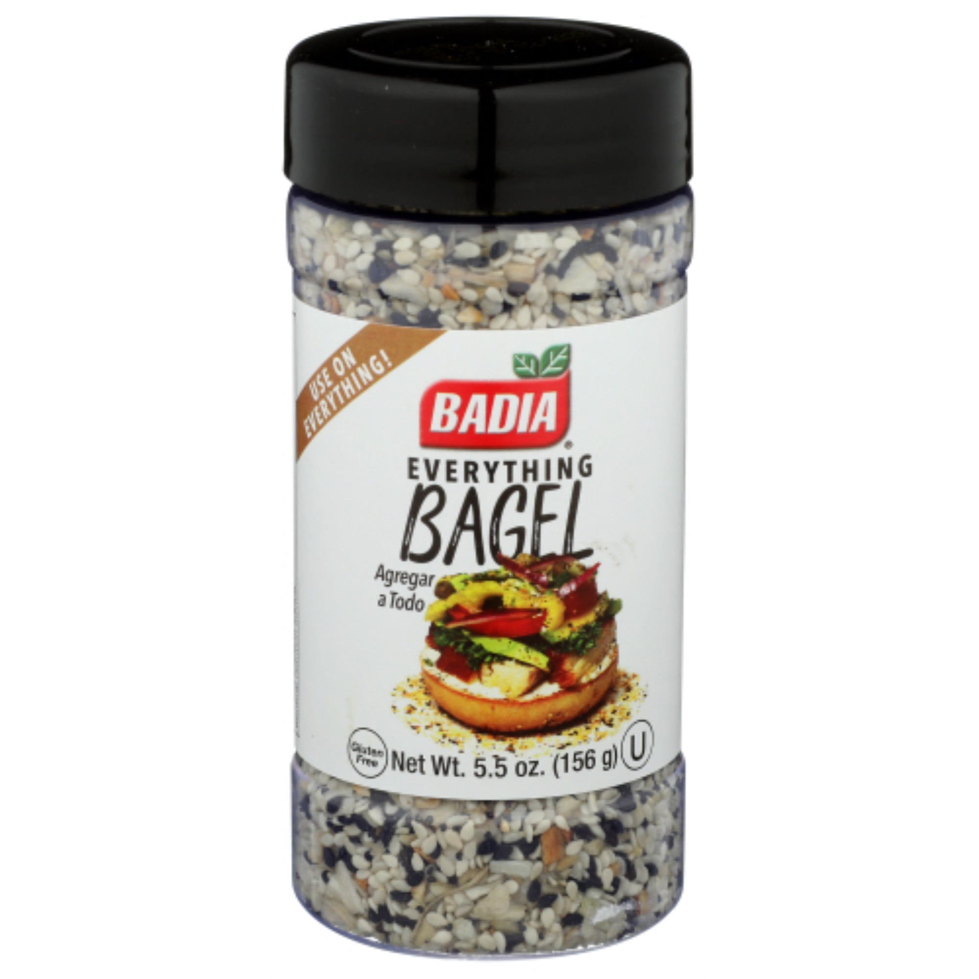 Badia Everything Bagel Seasoning Spice Blend, Garlic, Onion, Salt ...