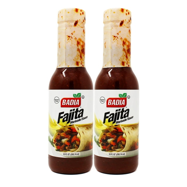 Badia Fajita Marinade and Sauce, 10 oz - Palatize Pack of 2 - Walmart.com