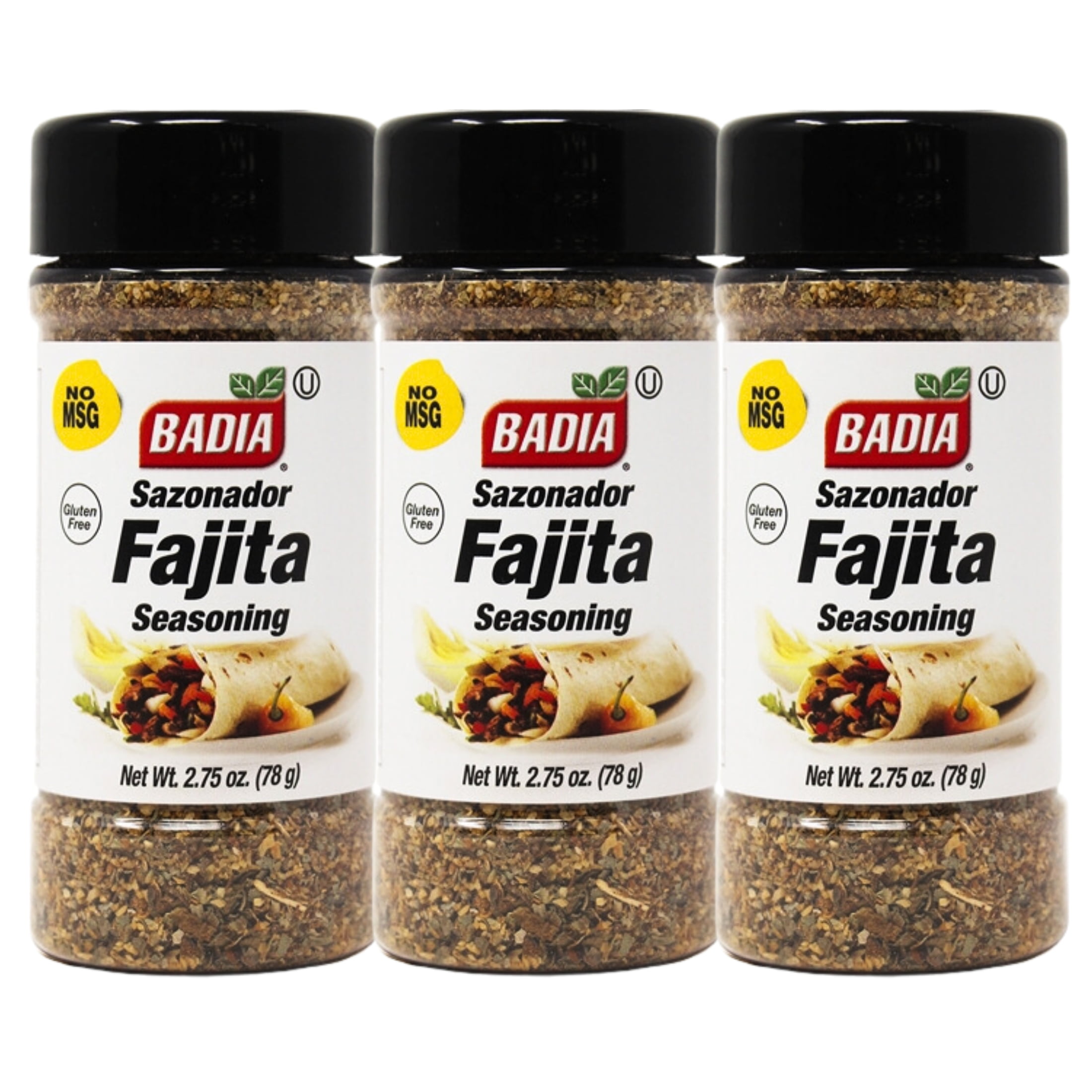 Badia Fajita Seasoning 2.75 oz Each Bottle Container Ready to Use Spice ...