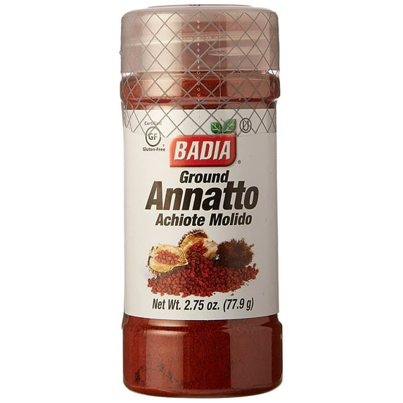 Badia Ground Annatto Spice 2.75 Oz, vibrant color and subtle peppery ...