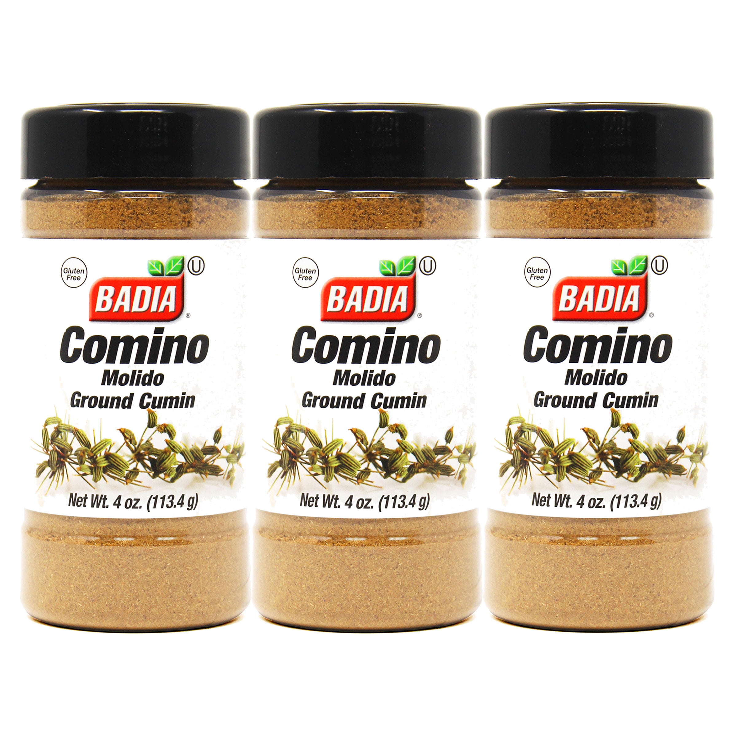 Badia Ground Cumin, 4 oz - Palatize Pack of 3 - Walmart.com