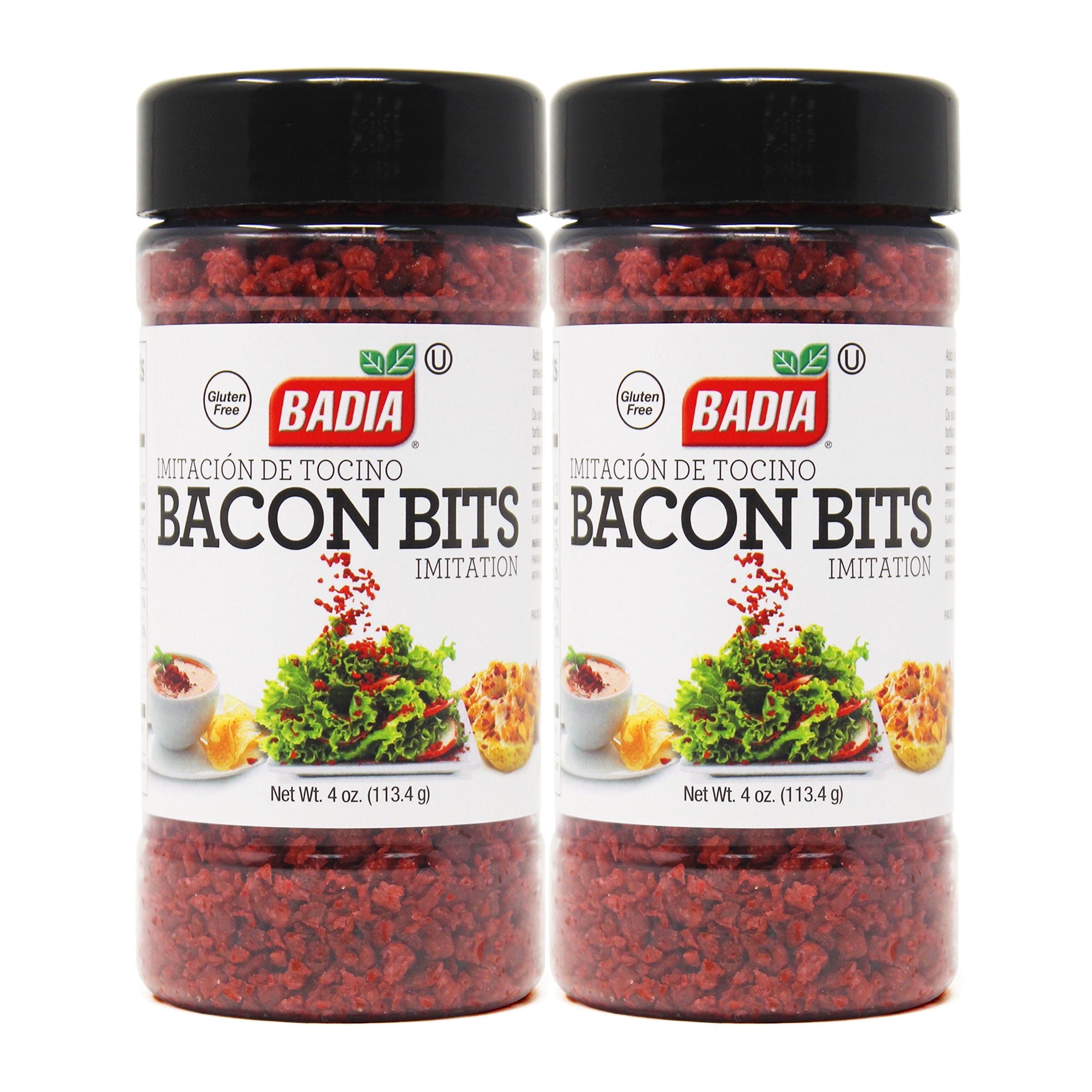 Badia Imitation Bacon Bits, 4 oz - Palatize Pack of 2 - Walmart.com