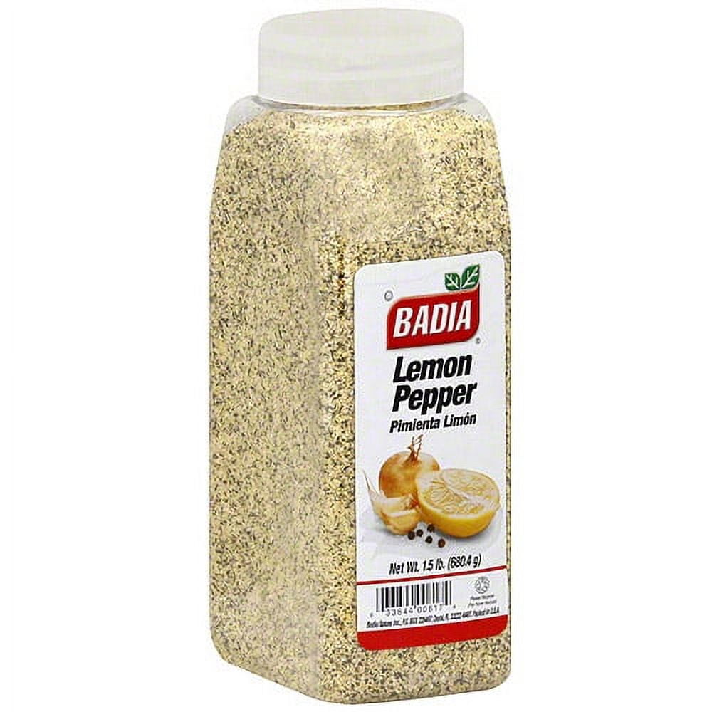 Badia Lemon Pepper, 24 oz (Pack of 6) - Walmart.com