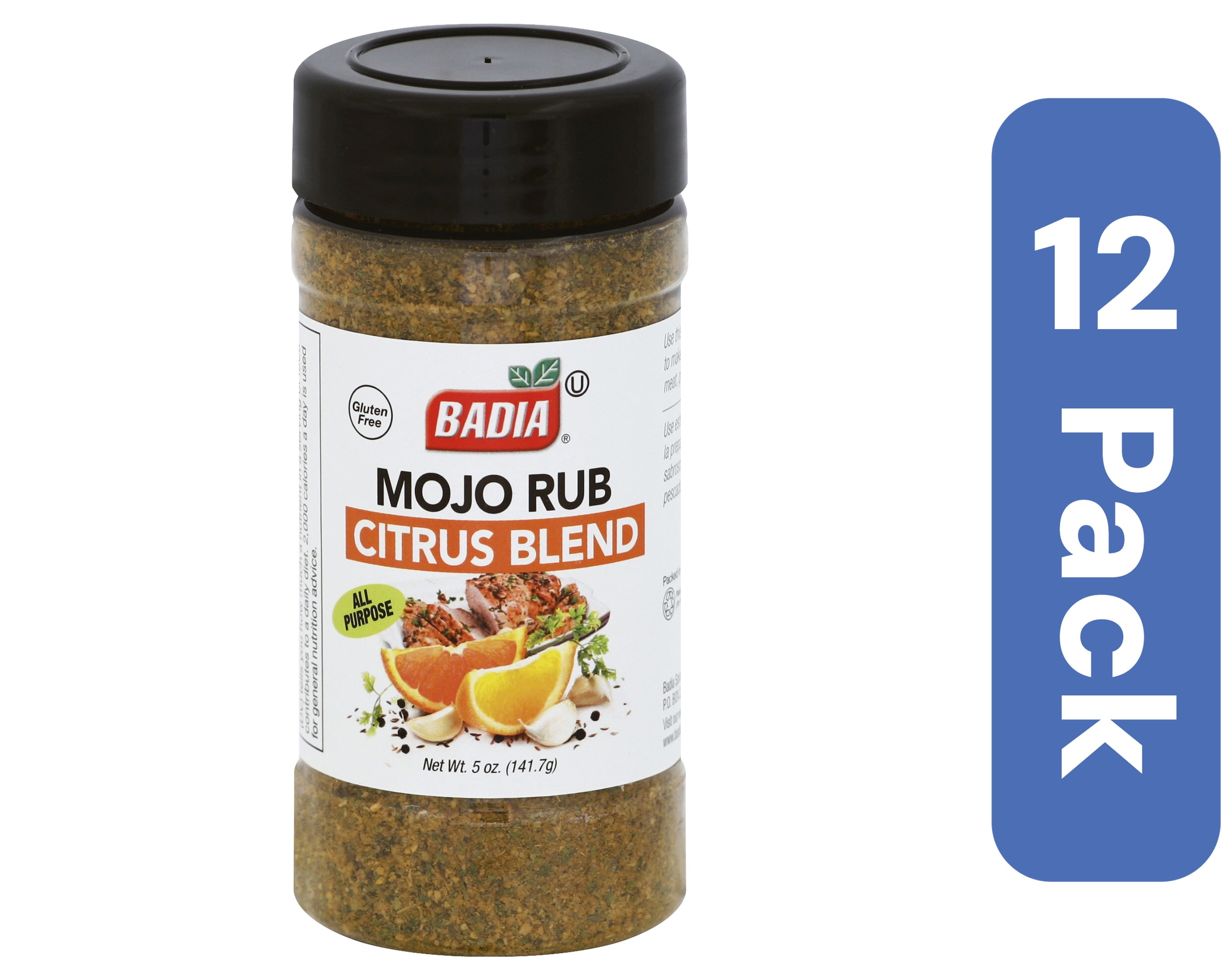 Badia Mojo Citrus Rub 5 oz (Pack Of 12) - Walmart.com