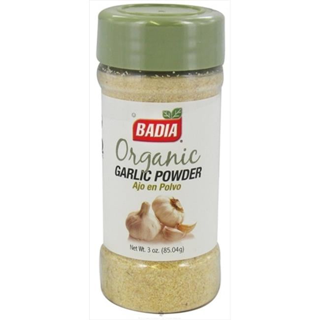 Badia Organic Garlic Powder 3-Ounce - Walmart.com