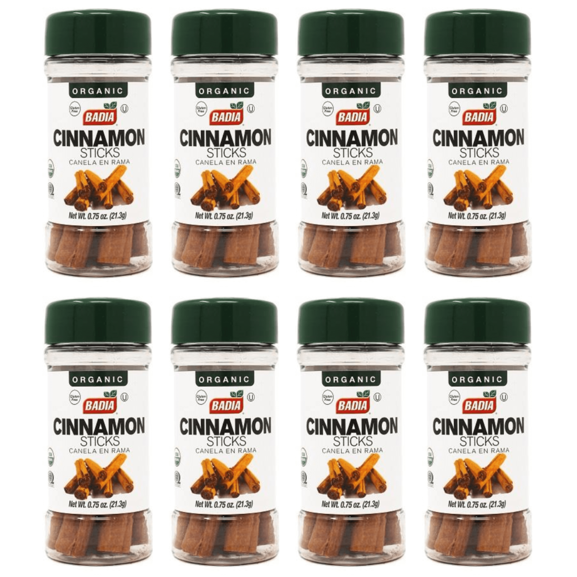 Badia Organic Standard Size Cinnamon Powder 2 Oz., Pack Of 8 - Walmart.com