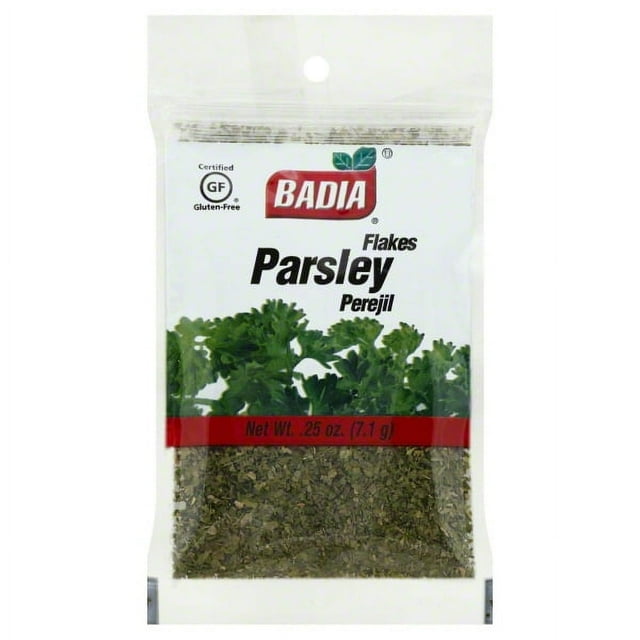 Badia Parsley Flakes, .25 oz, Ideal for Sauces, Meat, Fish, Poultry ...