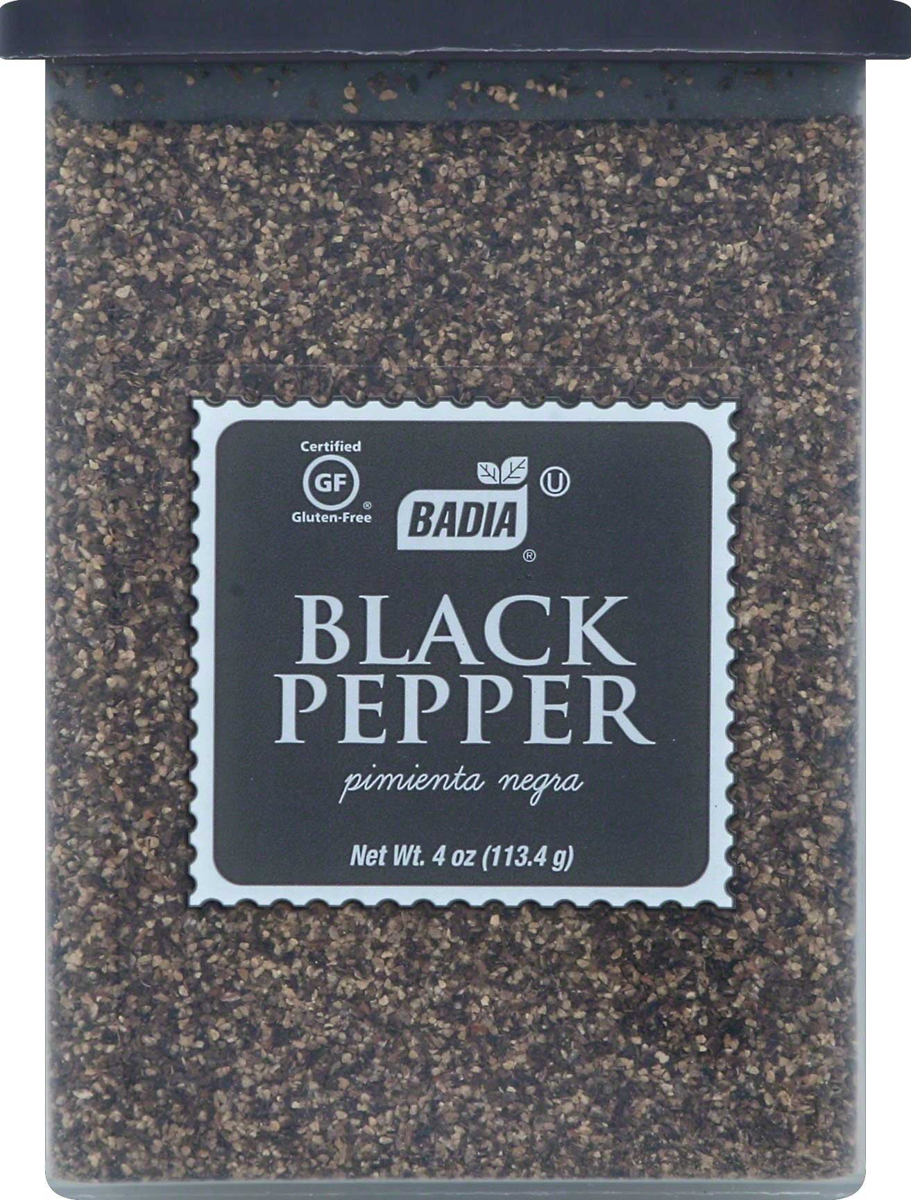 Badia Ground Black Pepper, 4 Ounce Can -- 12 per case. - Walmart.com