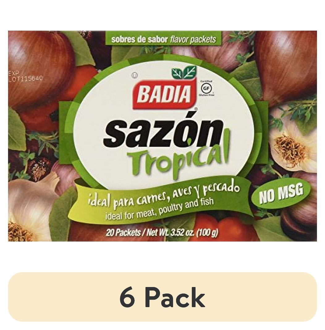 (6 pack) Badia Sazón Tropical® 3.52 oz Bottle - Walmart.com