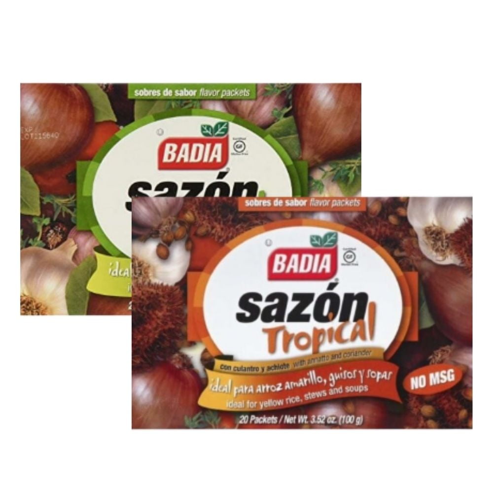 Badia Sazón Tropical Seasoning, 3.52 oz – With Coriander & Annatto or ...