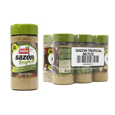 Badia Sazón Tropical with Cilantro 20 Pack 3.5 oz (Pack of 15 ...
