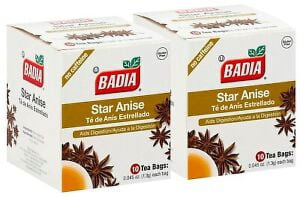Badia Star Anise 20 Tea Bags - Walmart.com