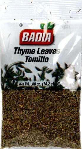 Badia Thyme Leaves, Bottle - Walmart.com