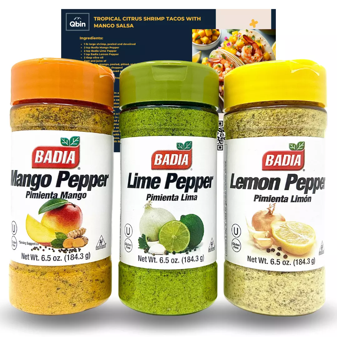 Badia Tropical Trio Spice Bundle- Mango/Lime/Lemon Pepper - Walmart.com
