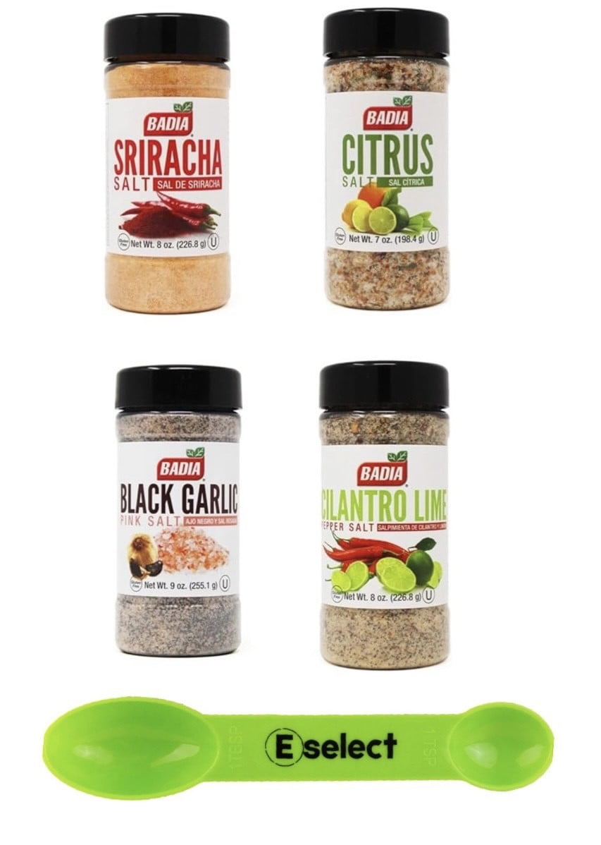 Badia Variety Salt Bundle (1) of each Badia Sriracha Salt 8 Oz, Badia ...