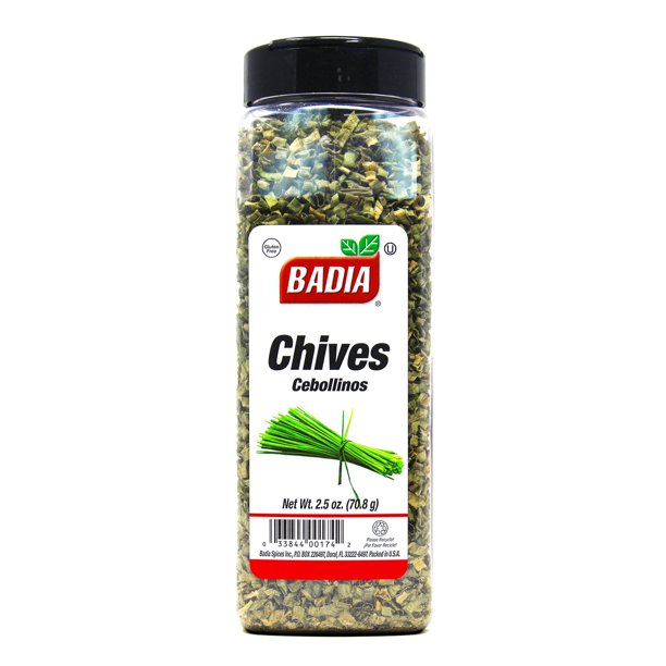 Badia Whole Spice, Chopped Chives, 2.5 Oz - Pack Of 2 - Walmart ...