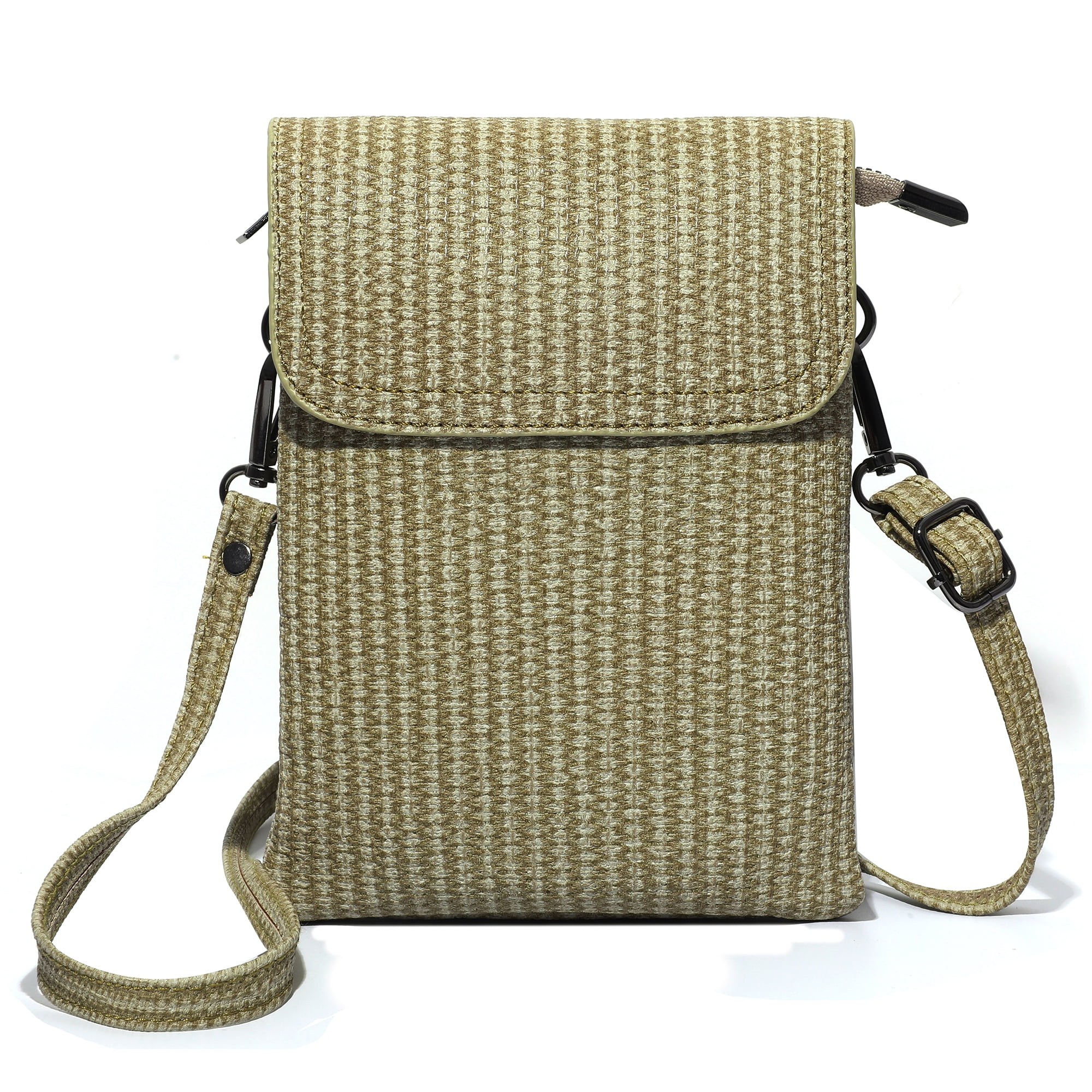 Badiya Leather Small Crossbody Bags For Women Designer Cell Phone Bag ...